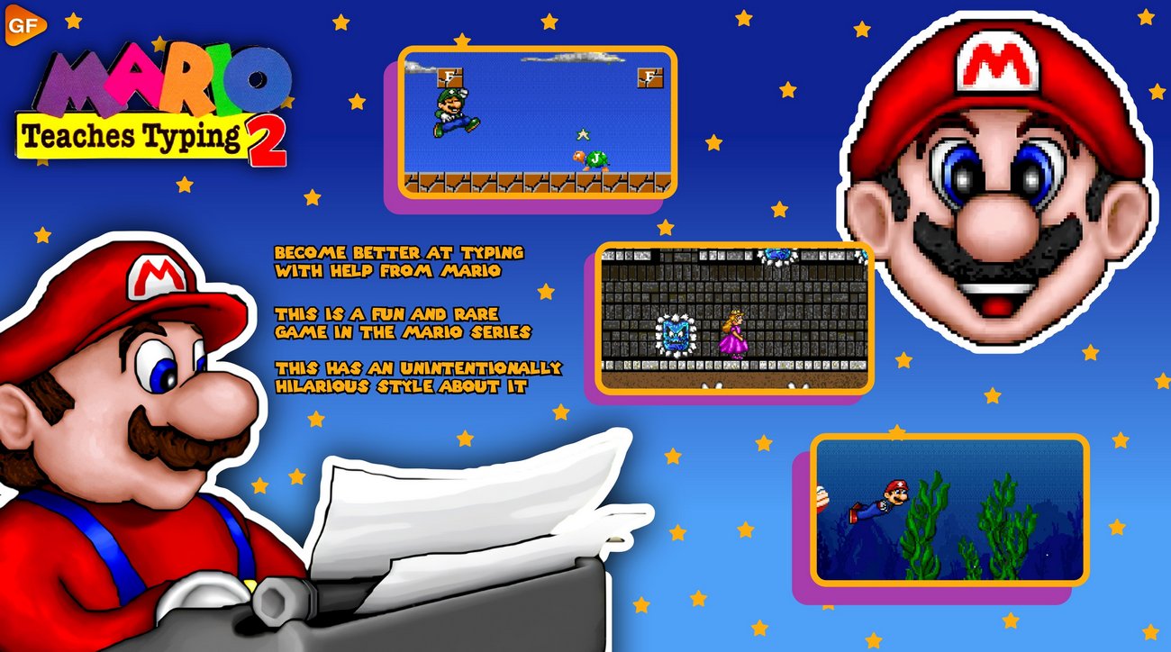 Mario Teaches Typing 2 Download - GameFabrique