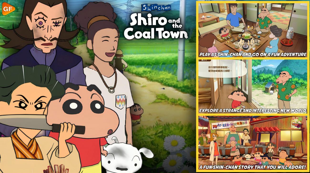 Shin chan: Shiro and the Coal Town Download - GameFabrique