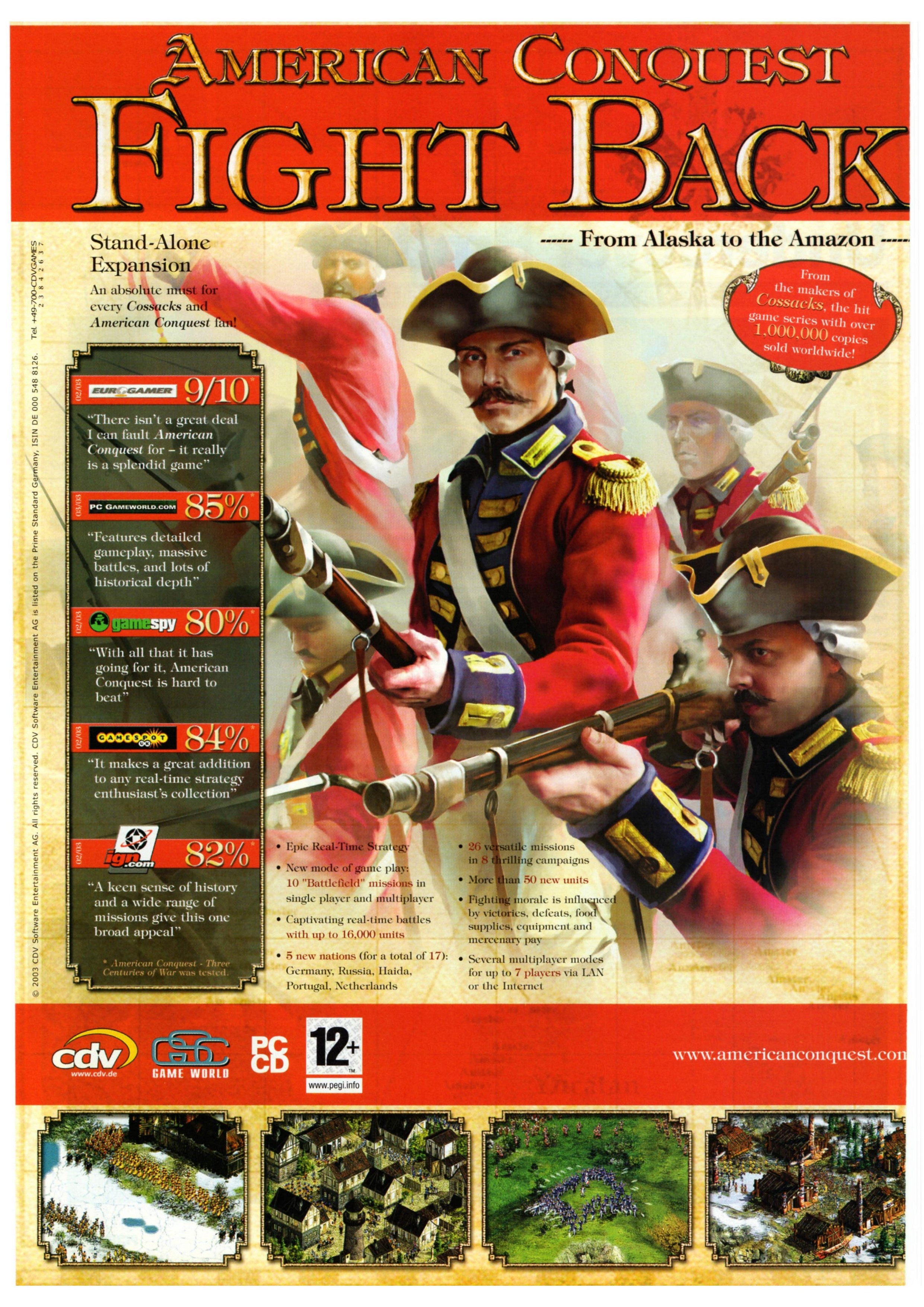 American Conquest: Fight Back Download - GameFabrique