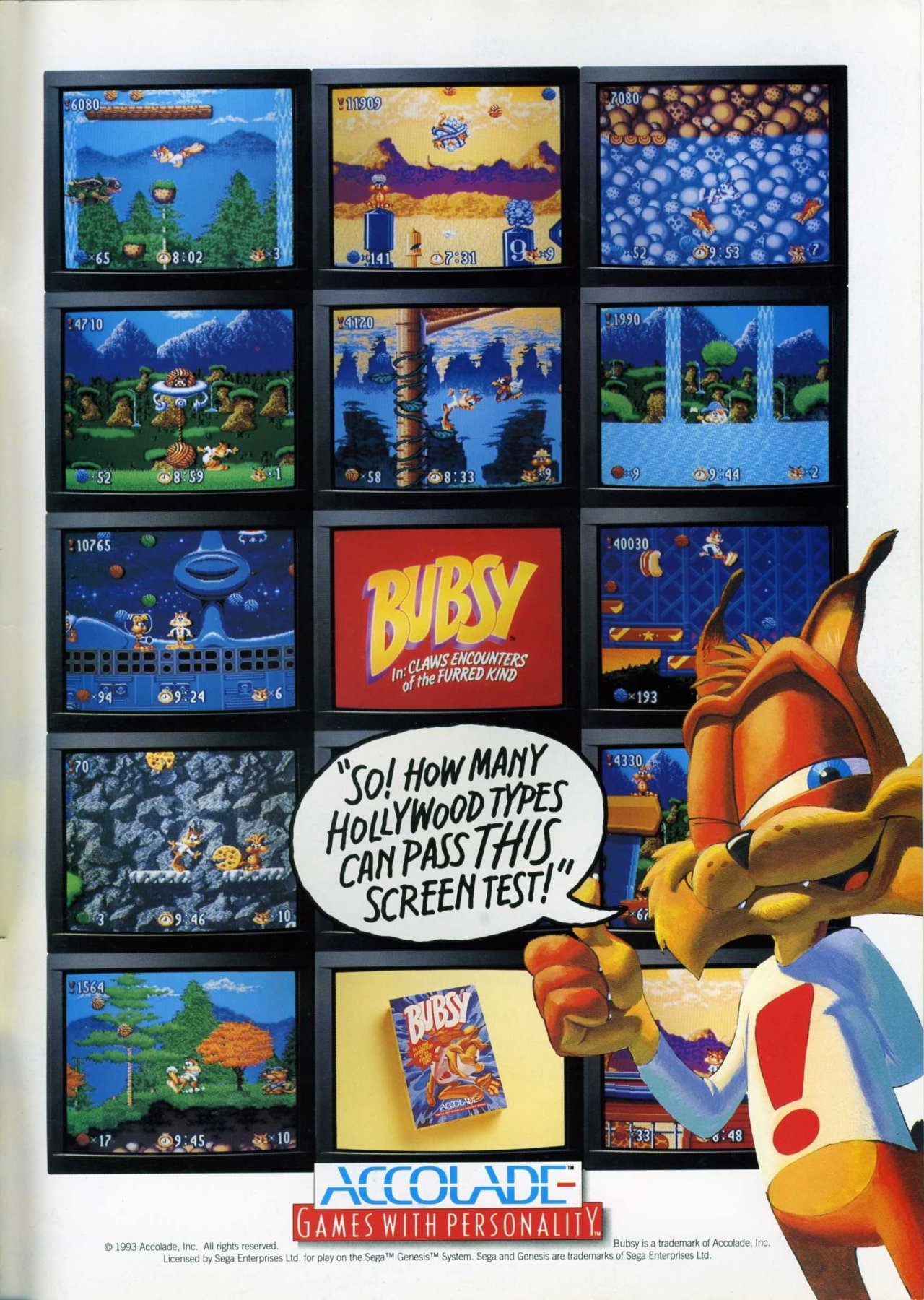 Bubsy Download - GameFabrique
