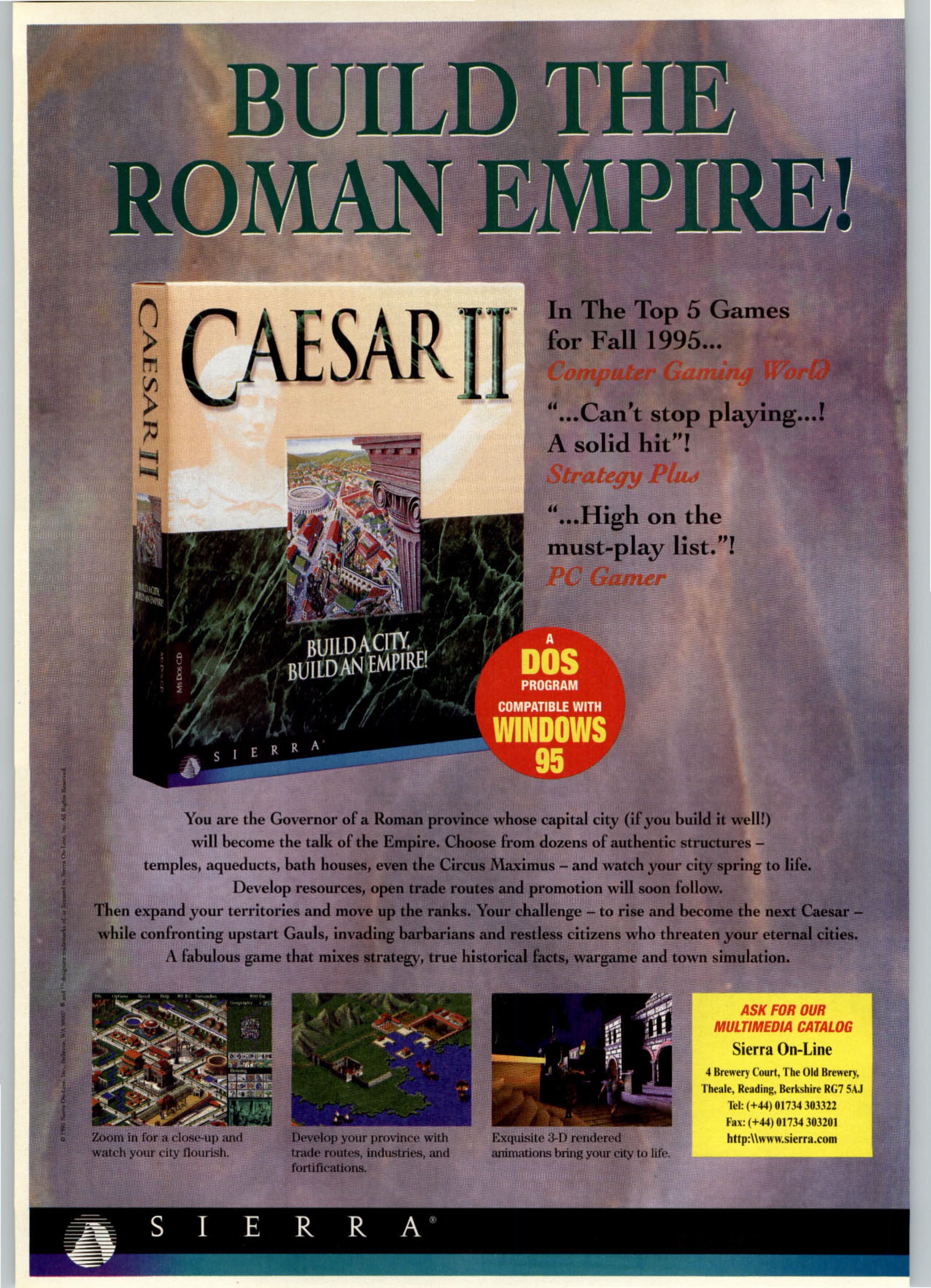Caesar 2 Download - GameFabrique