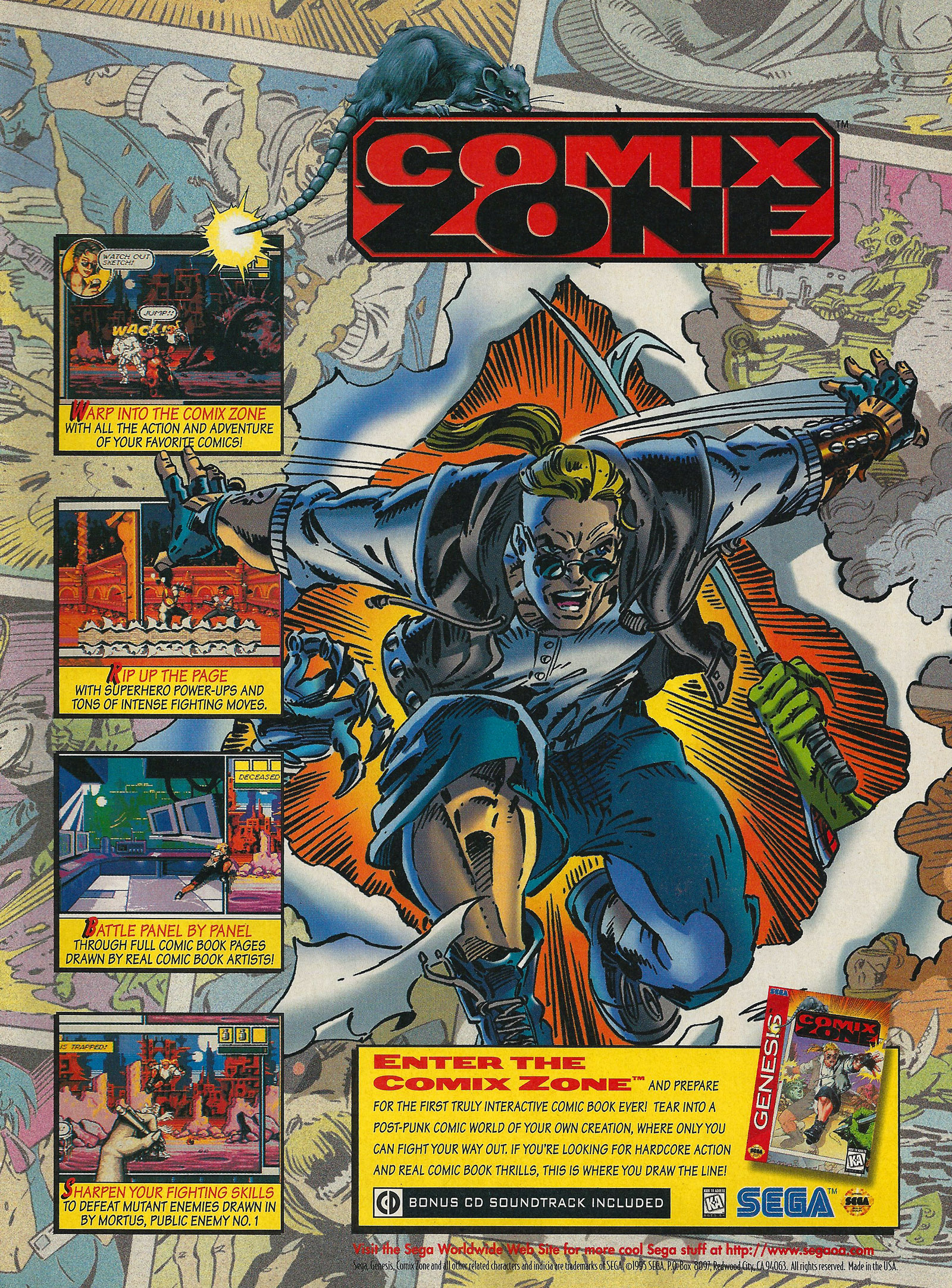 Comix Zone Download - GameFabrique