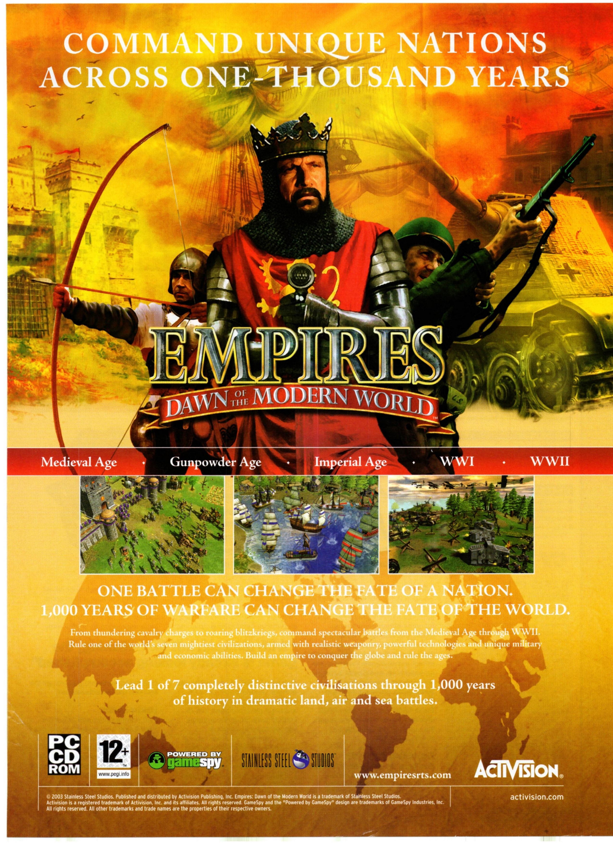 Empires: Dawn of the Modern World Download - GameFabrique