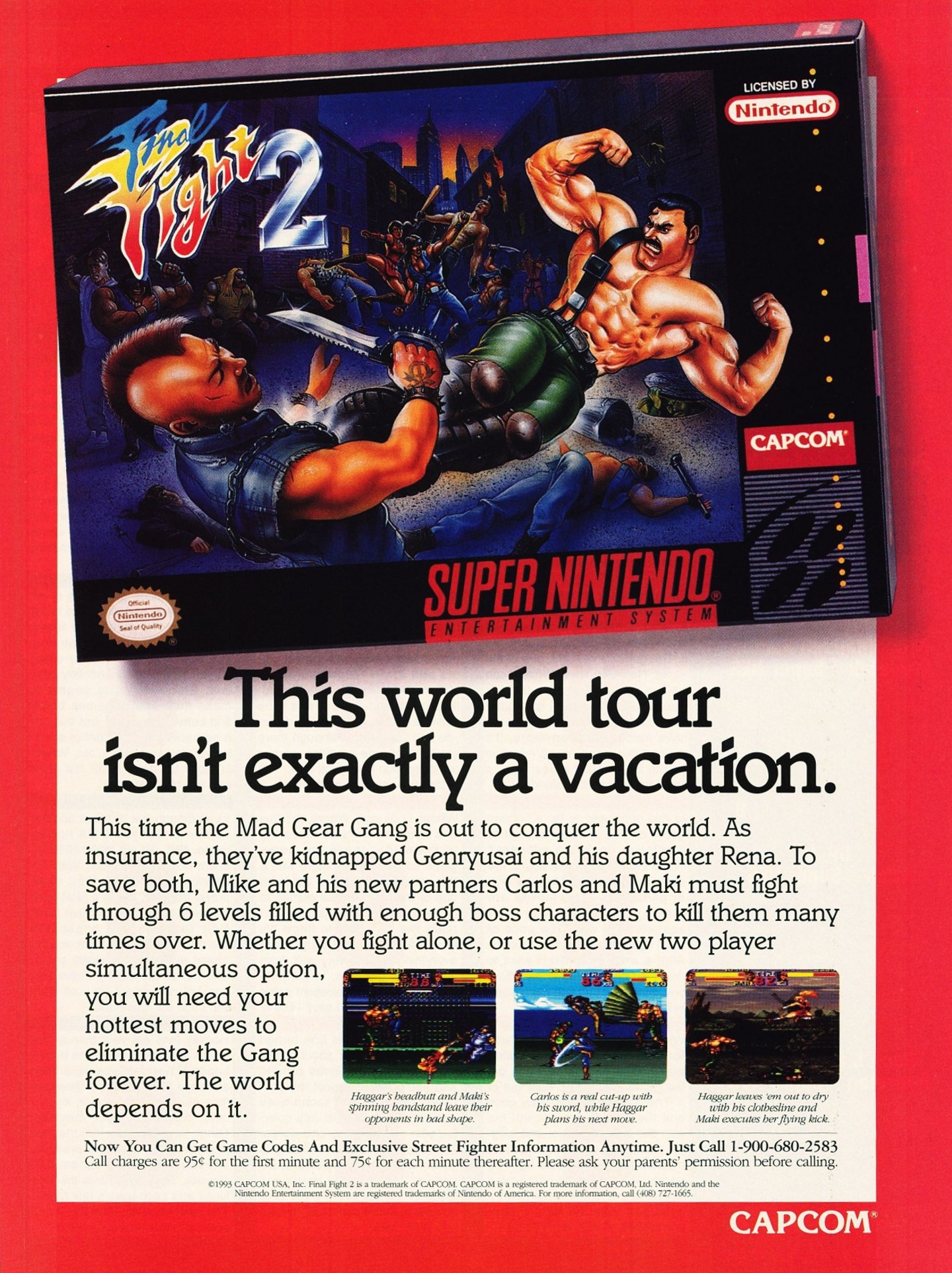 Final Fight 2 Download - GameFabrique