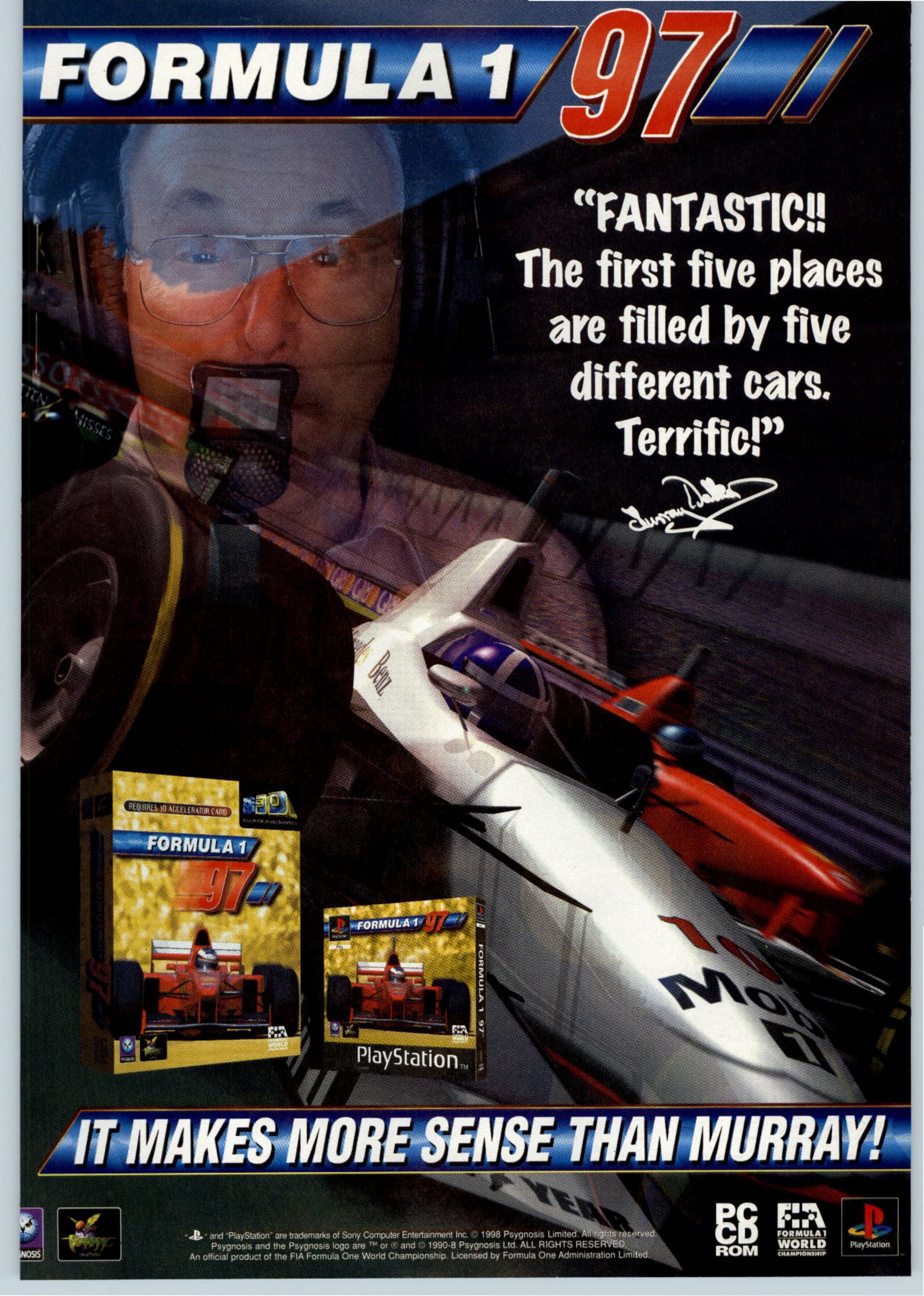 Formula 1-97 Download - GameFabrique