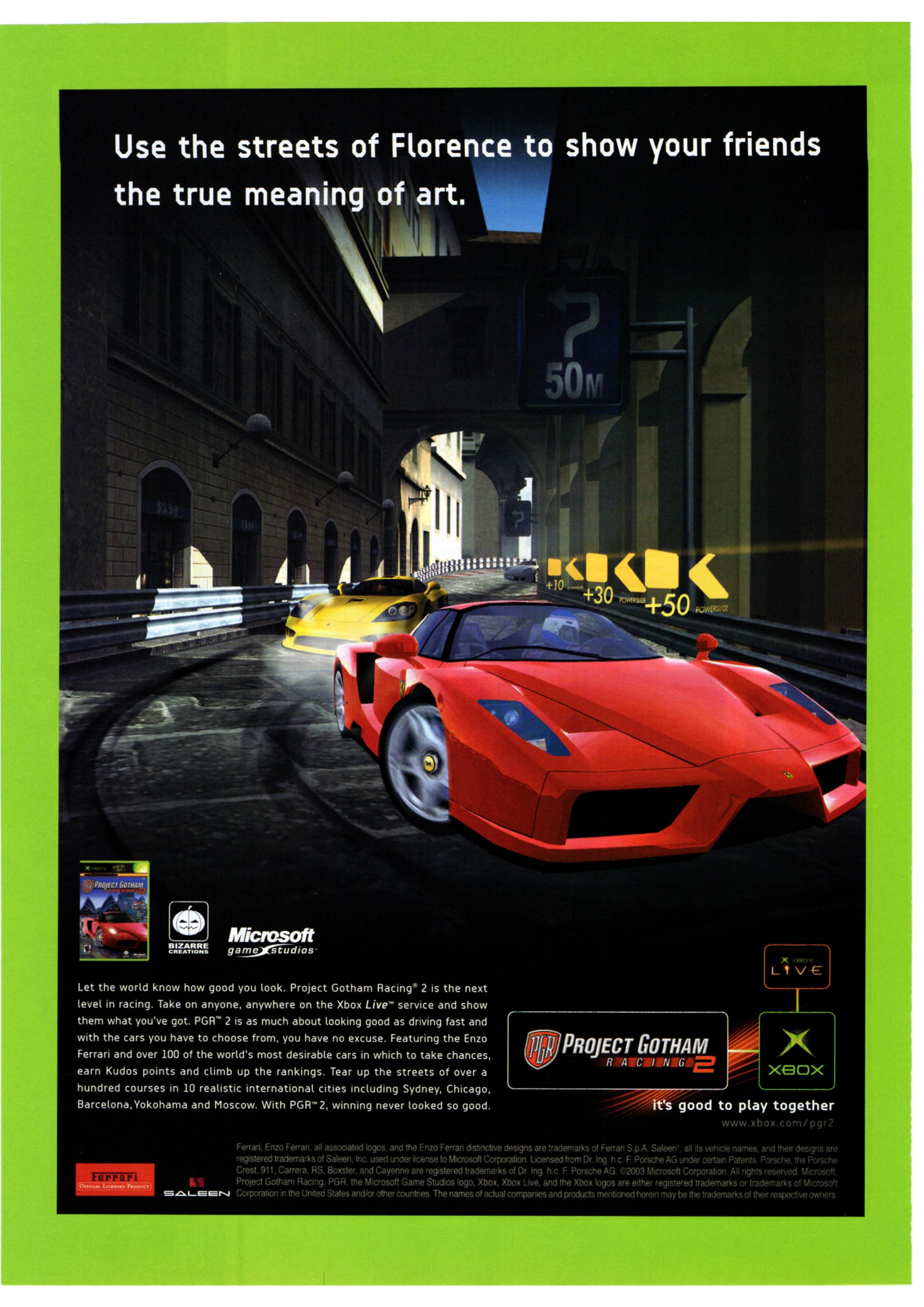 Project Gotham Racing 2 Download - GameFabrique