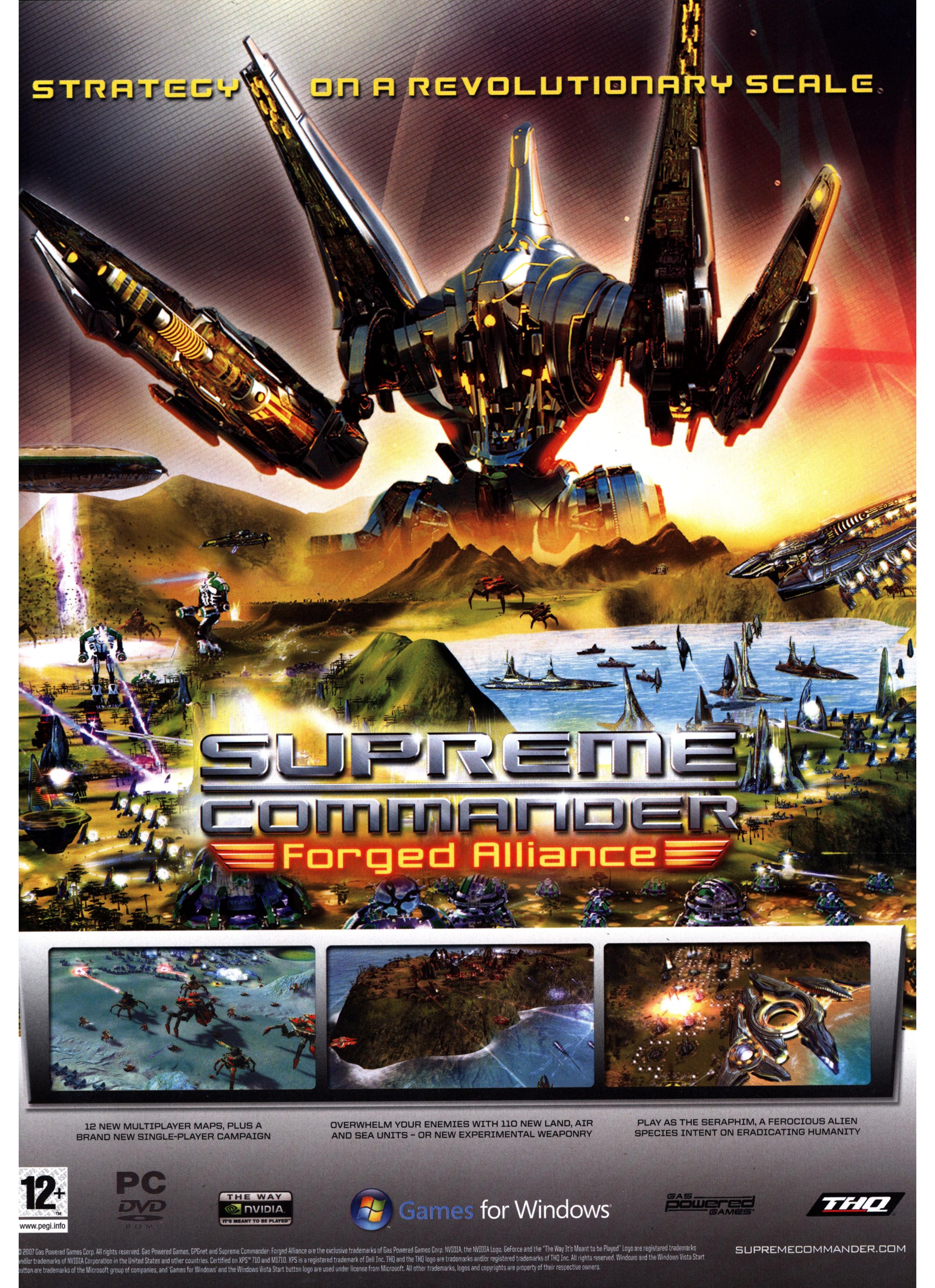 Supreme Commander: Forged Alliance Download - GameFabrique