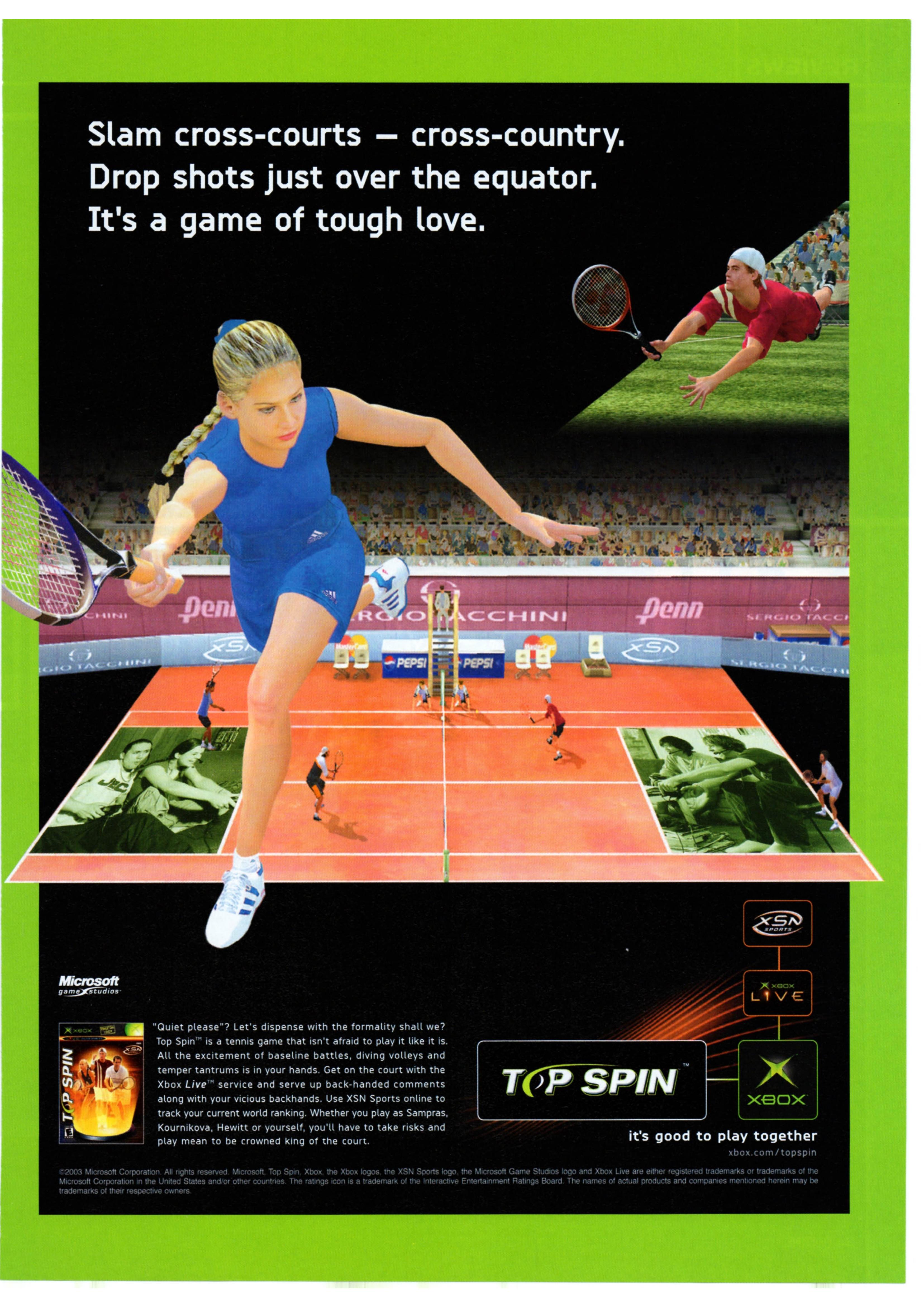 Top Spin Download - GameFabrique