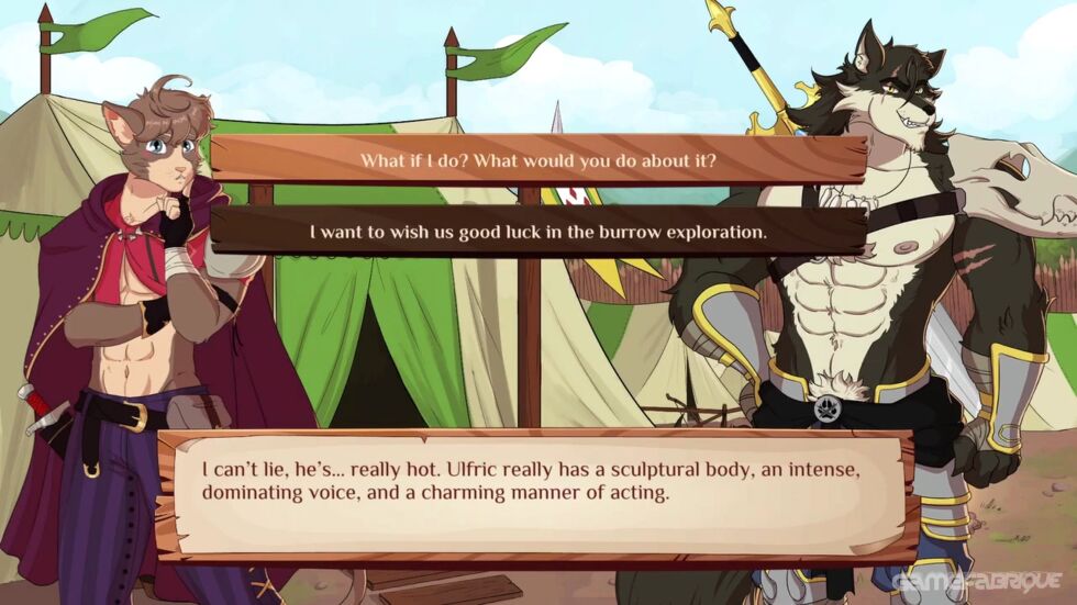 Burrow of the Fallen Bear: A Gay Furry Visual Novel Download - GameFabrique
