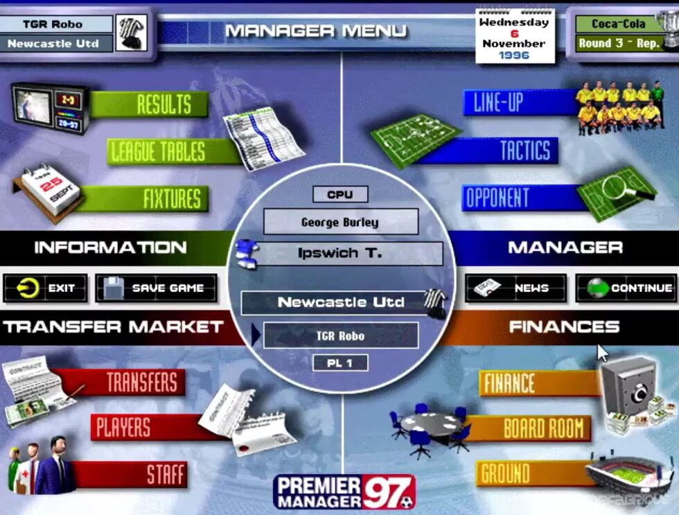 Premier Manager 97 Download - GameFabrique