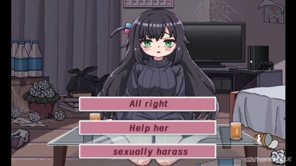 Rendezvous with a Lonely Girl in a Dark Room Download - GameFabrique